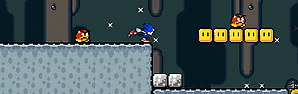 Sonic In Mario Word 2 :: K.O Games
